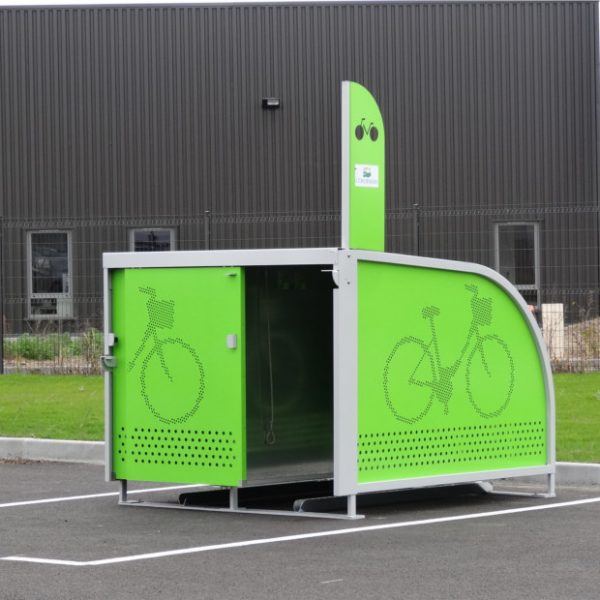 Installation de boxes vélos individuels ALTAO Cocoon à Cordemais ...